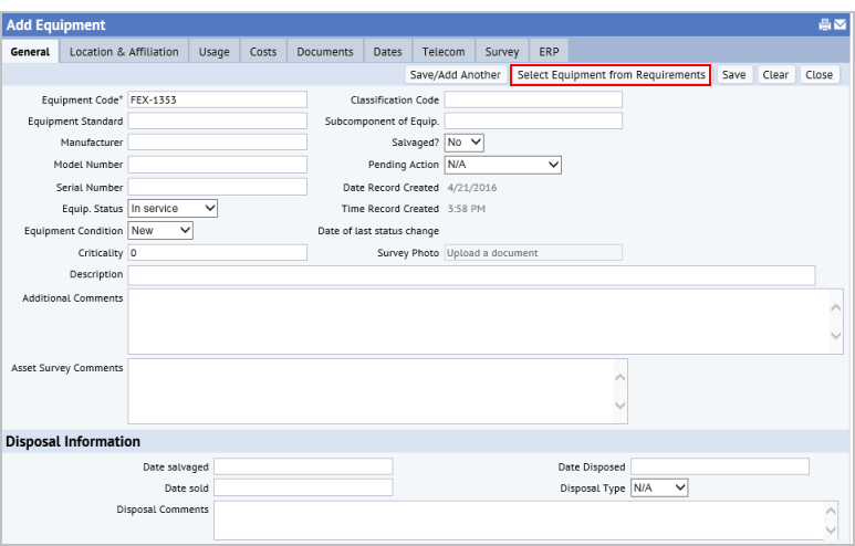 Asset Registration Console